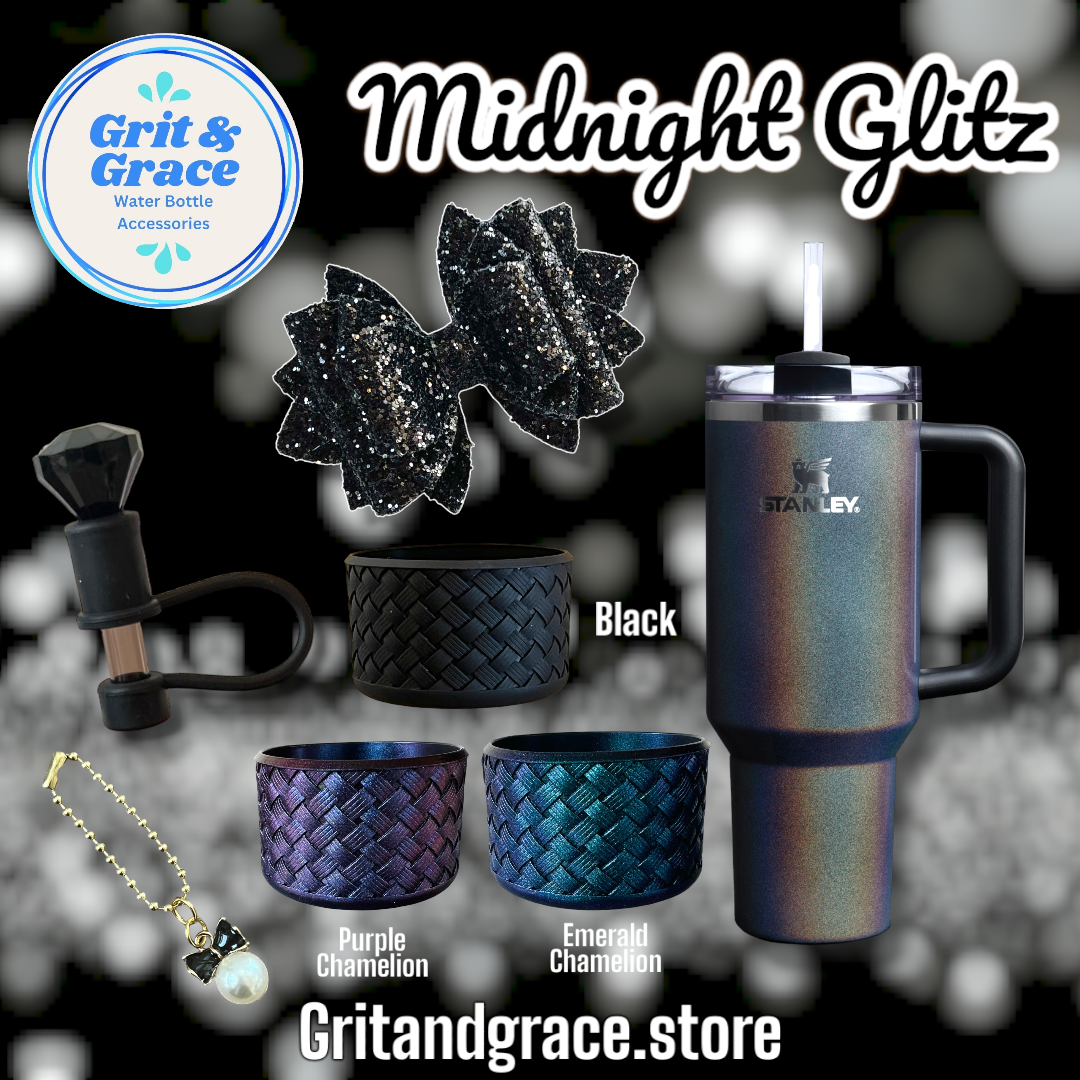 Midnight Glitz Tumblers and Accessories for Sparkling Style – Grit ...