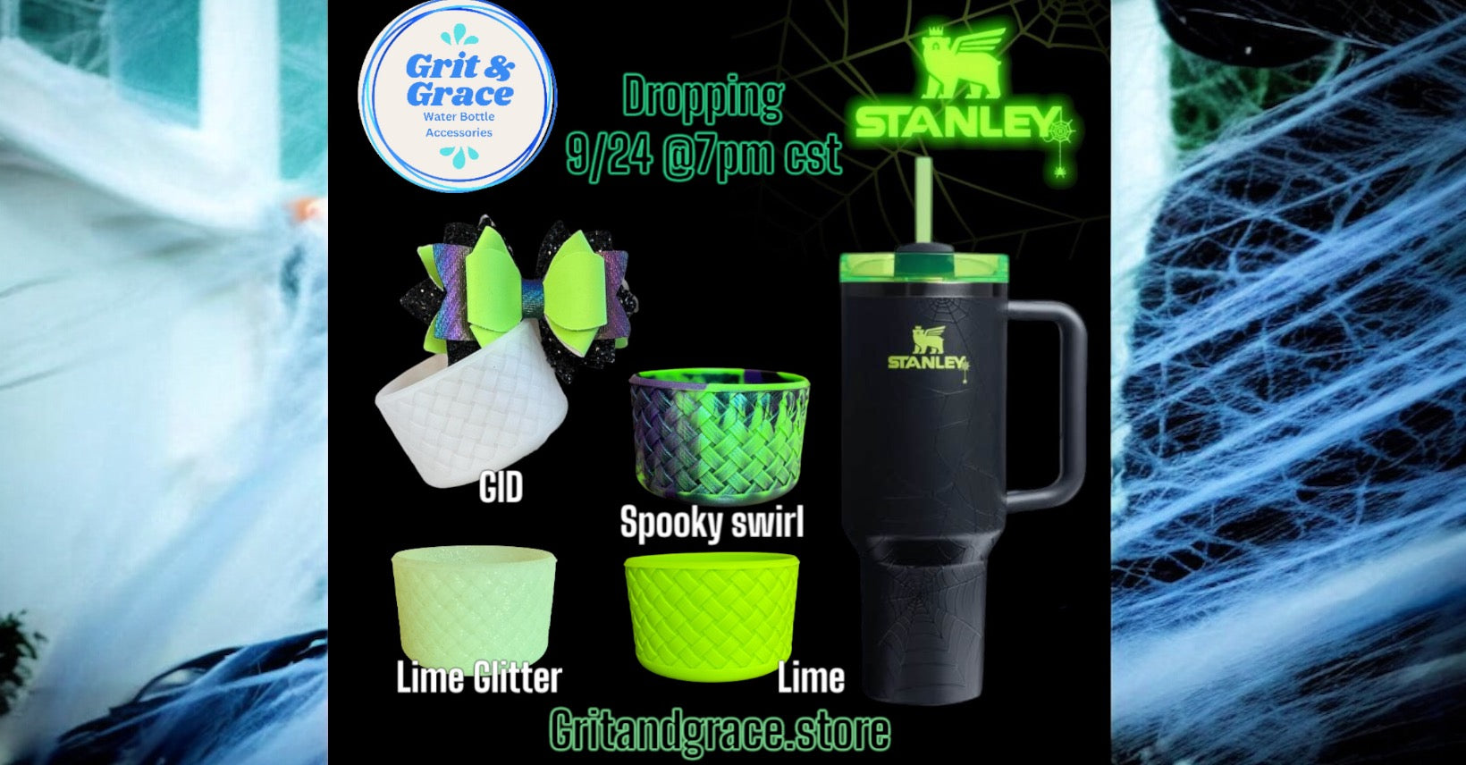 Spooky Stanley Drop Tumblers and Accessories for Halloween