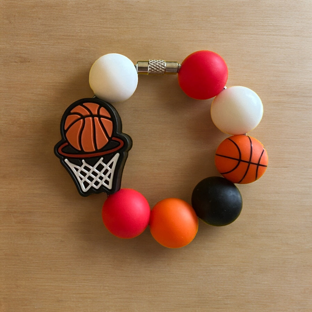 Basketball Hoop Handle Bracelet – Grit & Grace Boutique